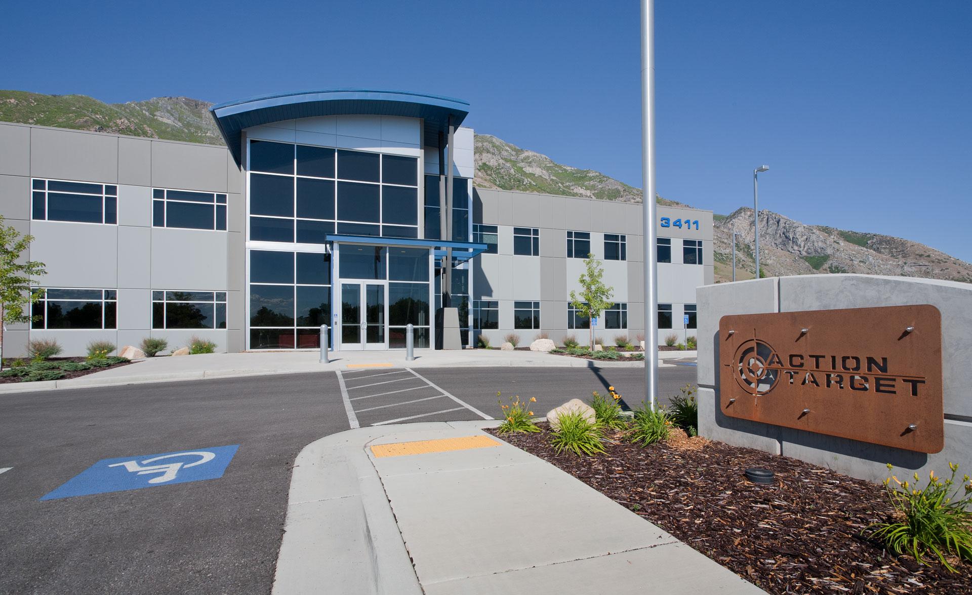 Action Target Office Warehouse Facility Construction Utah